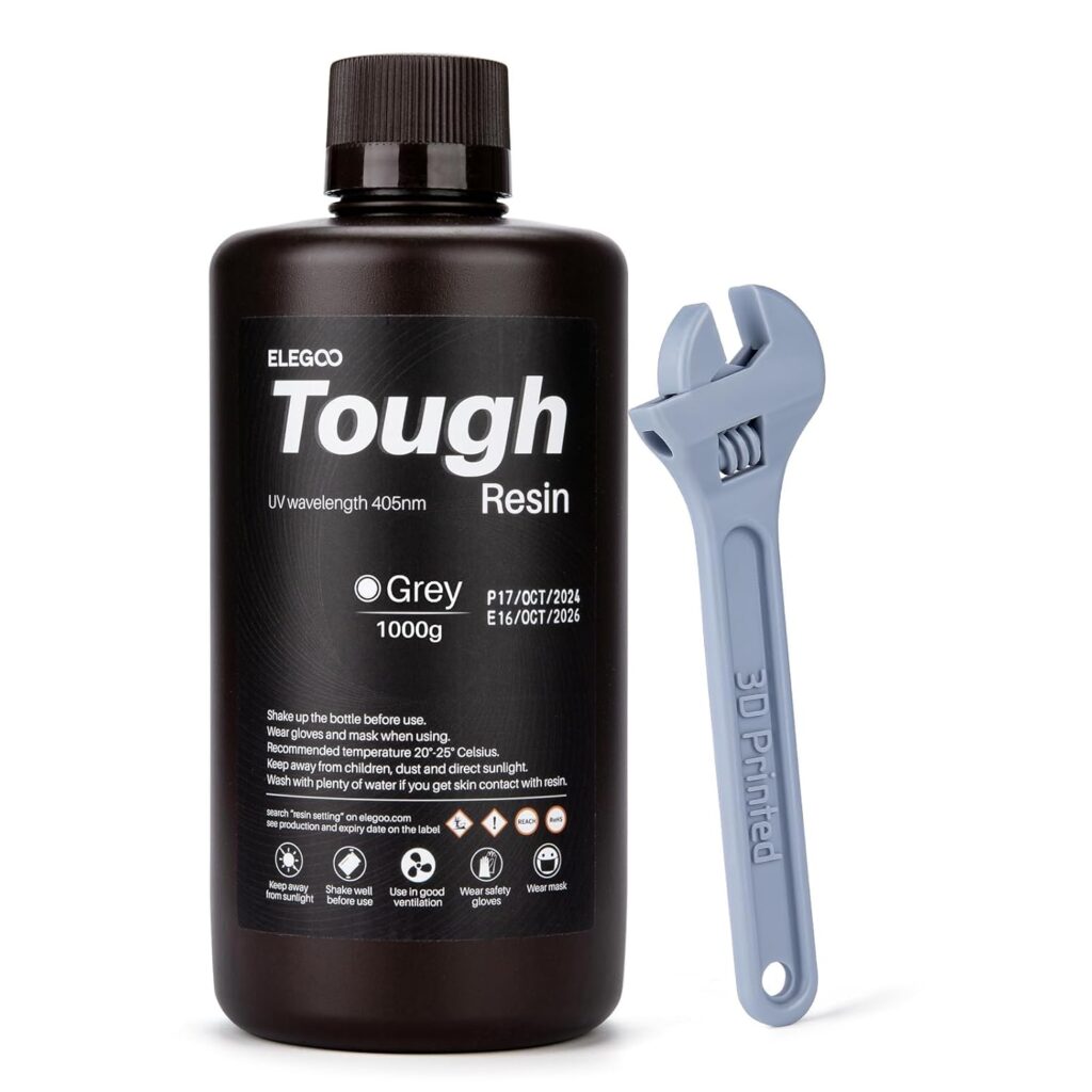 Elegoo Tough Resin Grey 1000g - 3D Master India